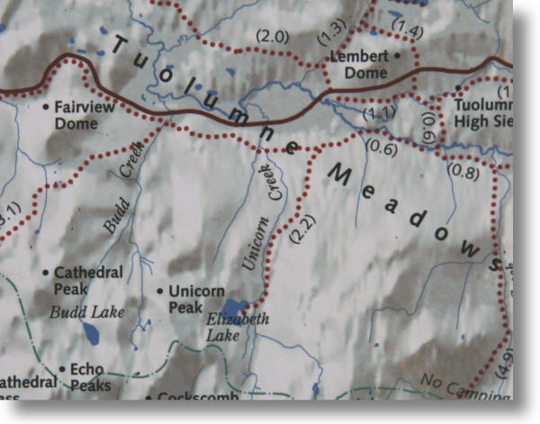 Elizabeth Lake Trail Map (Static Version)